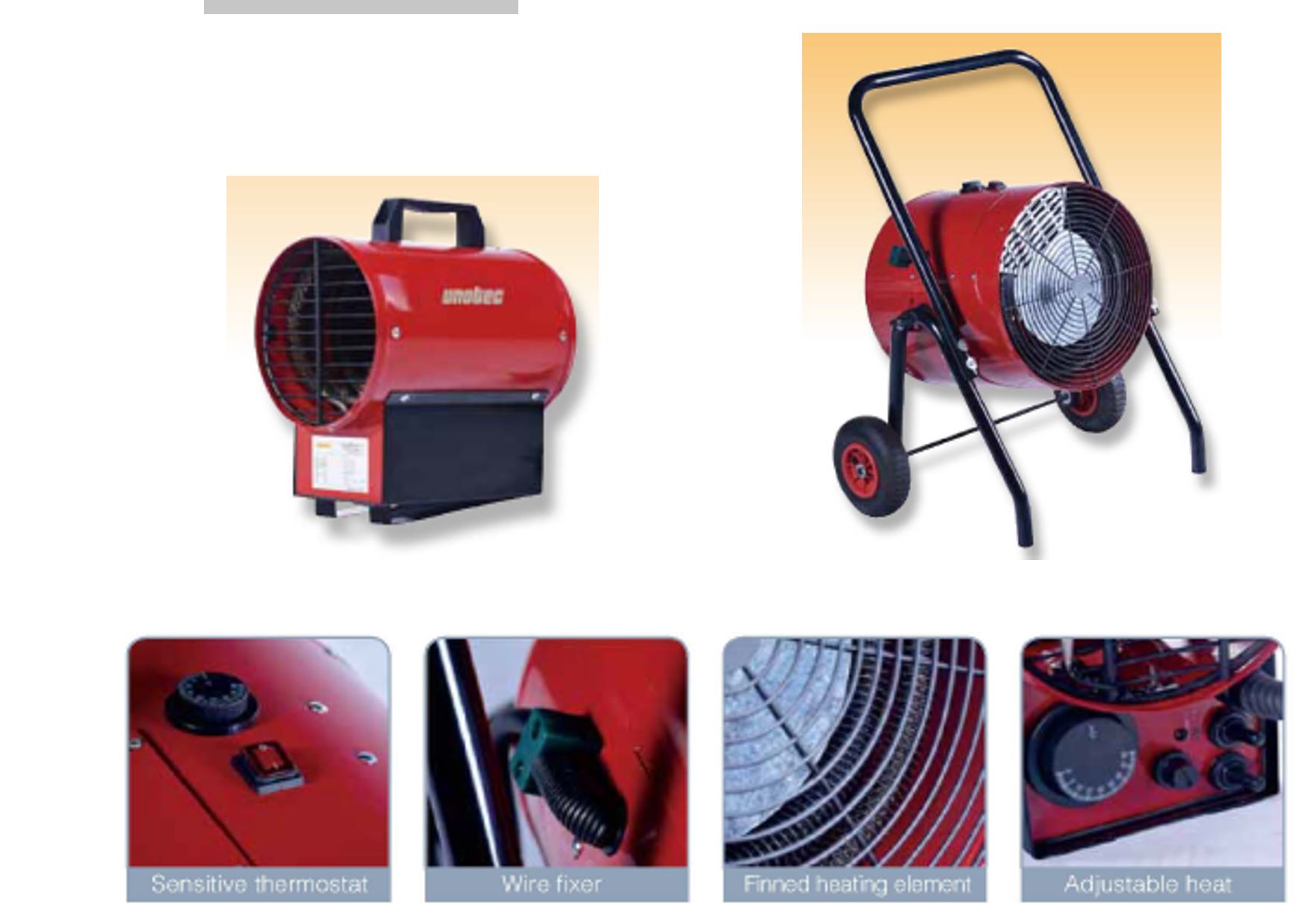 Elite-High Performance Electric Fan Heater - Patio Heater UAE